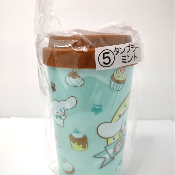 Sanrio | Dining | Sanrio Cinnamoroll Plastic Cup Wrubber Lid | Poshmark